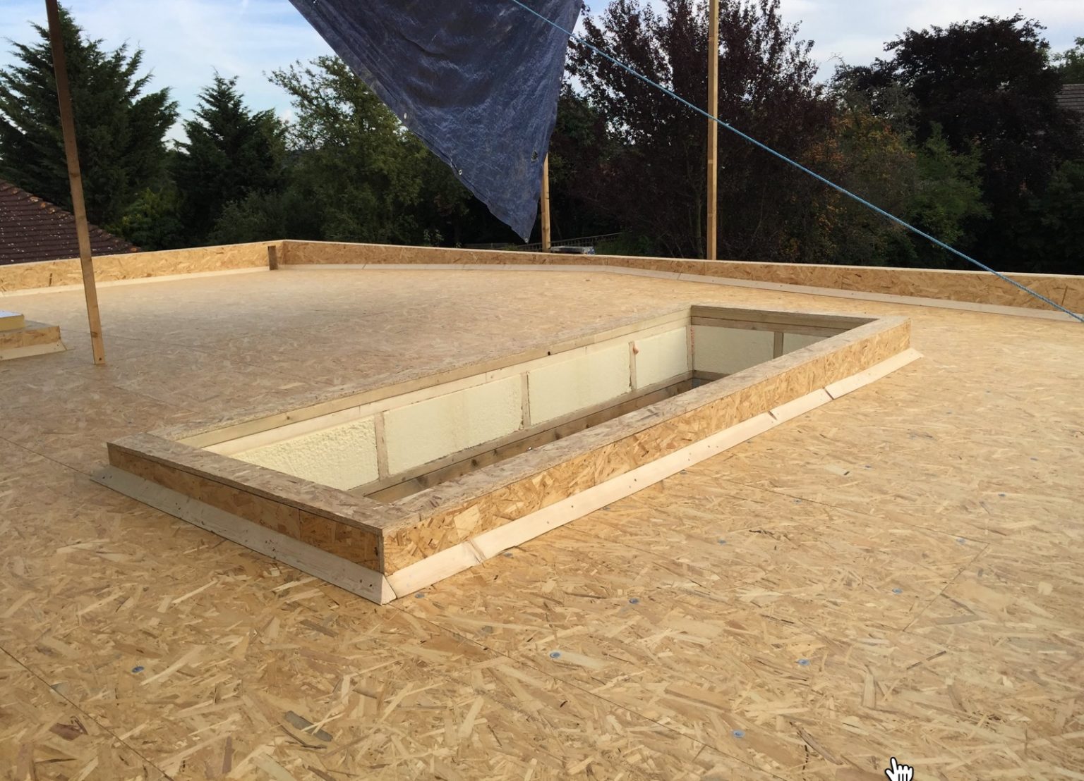 OSB Expansion and contraction do I leave a gap? - London Flat Roofing